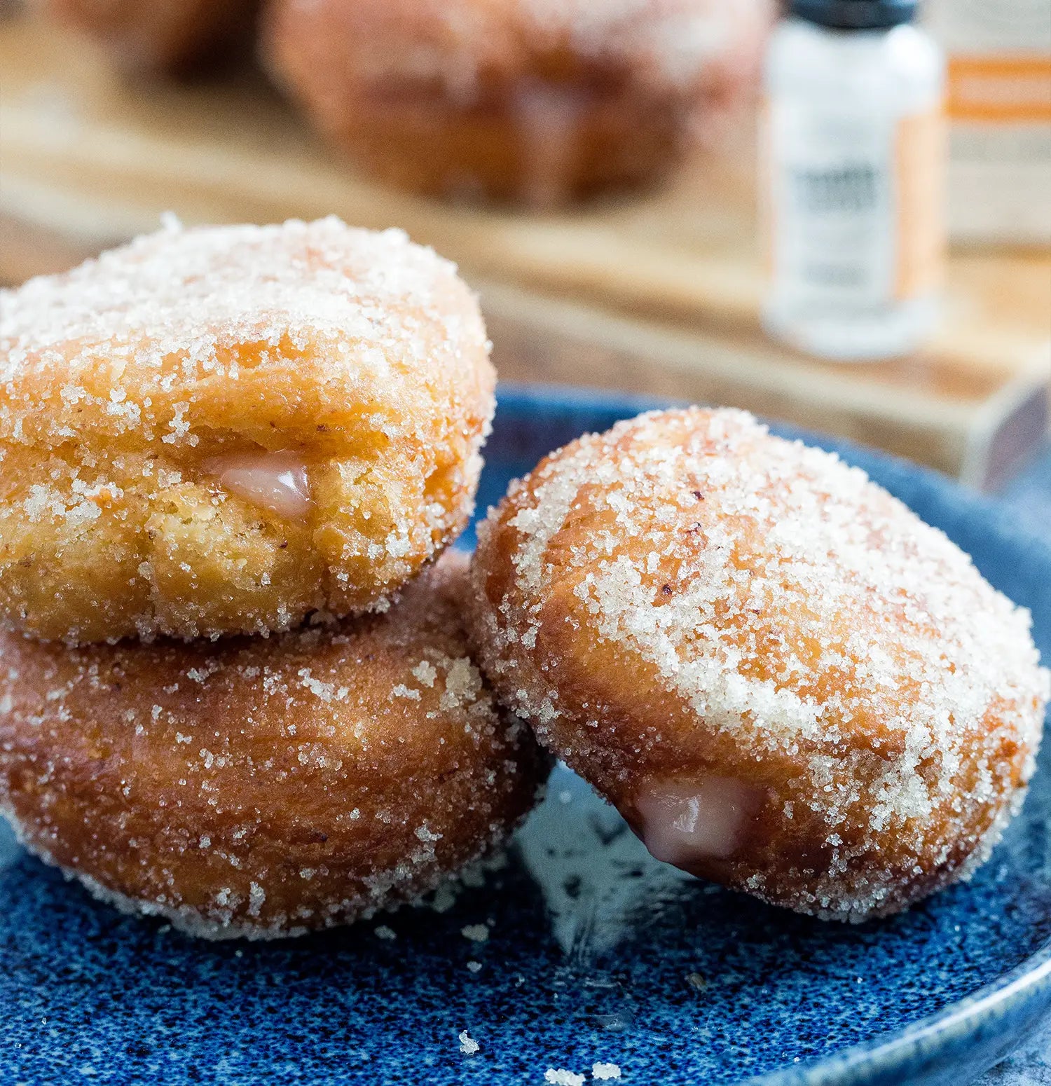Doughnuts with Grapefruit Curd Recipe