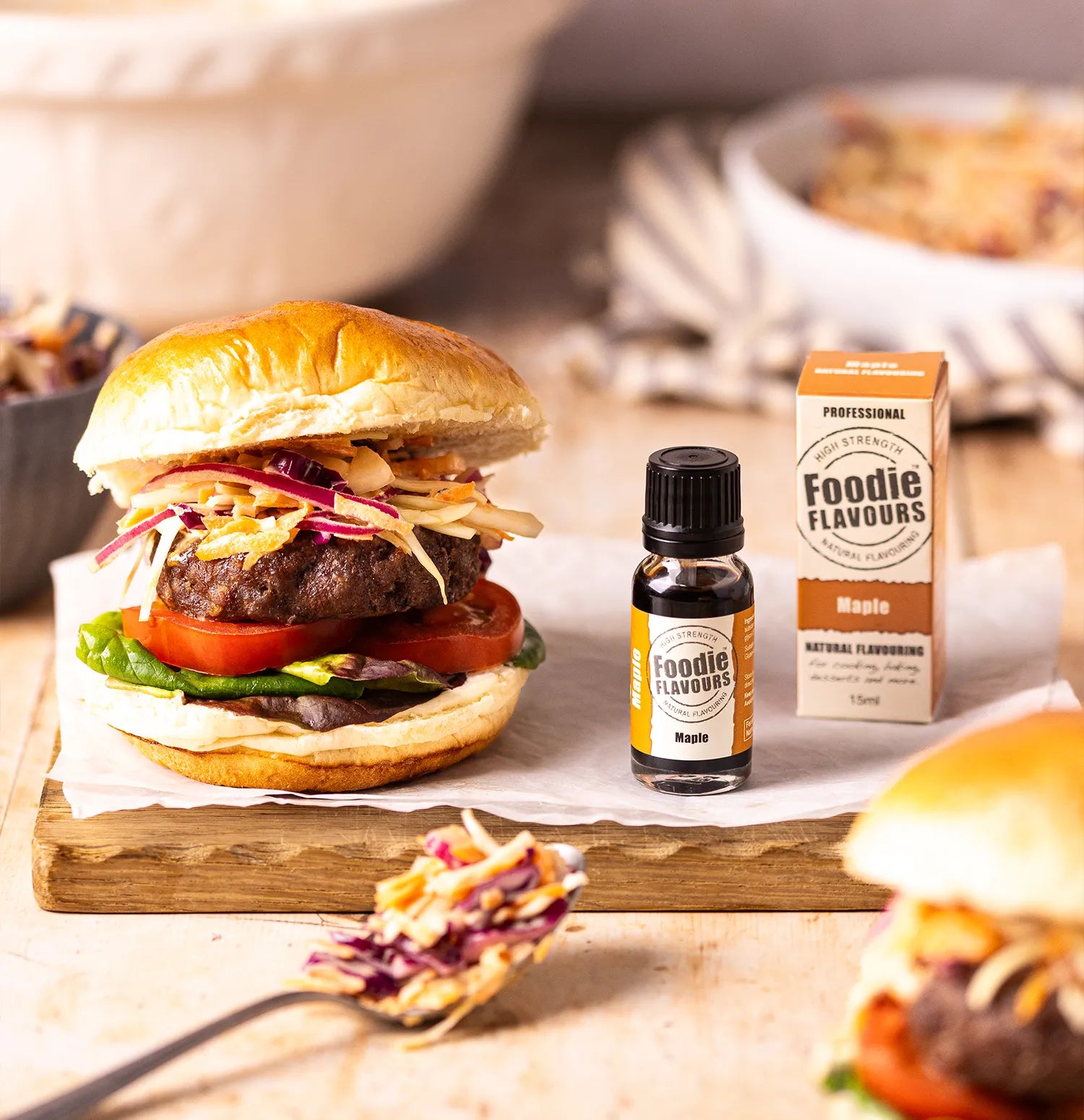 Maple Mayo Coleslaw Recipe | Foodie Flavours