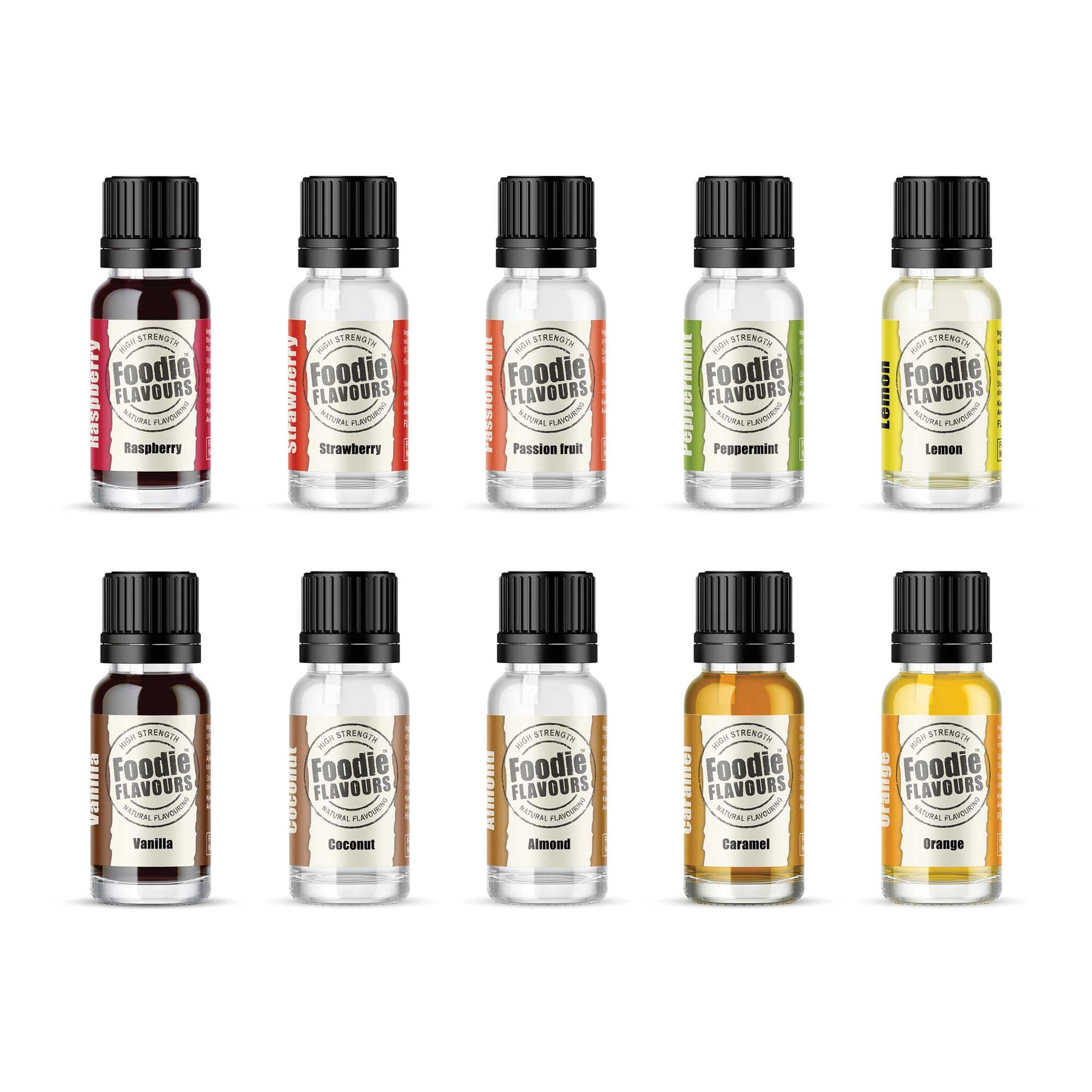 Natural Flavourings | Professional Grade | Foodie Flavours