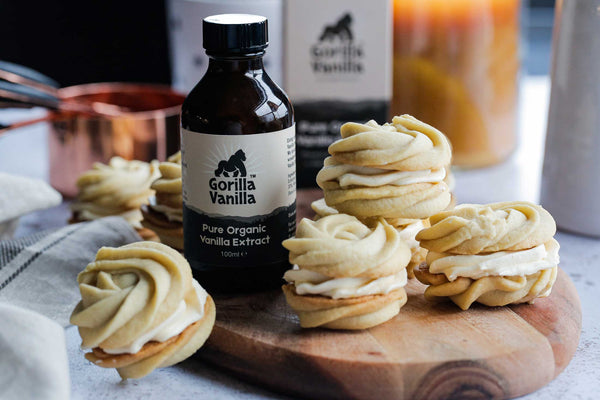 Vanilla Sandwich Cookies Recipe